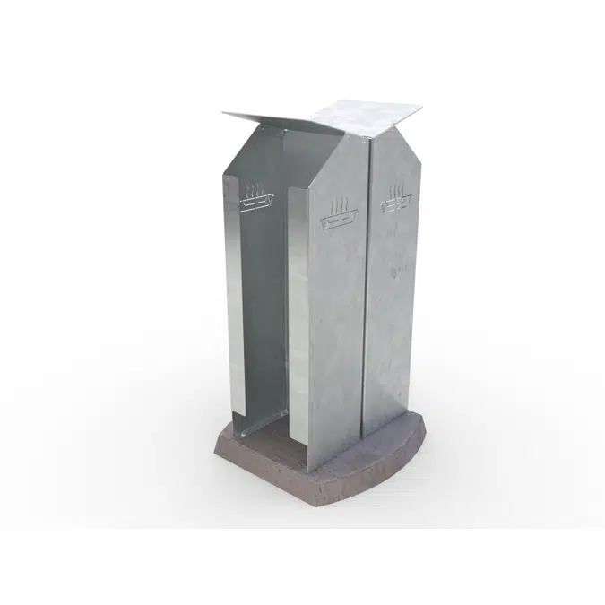 BIM objects - Free download! Barbeque Stand Reco | BIMobject