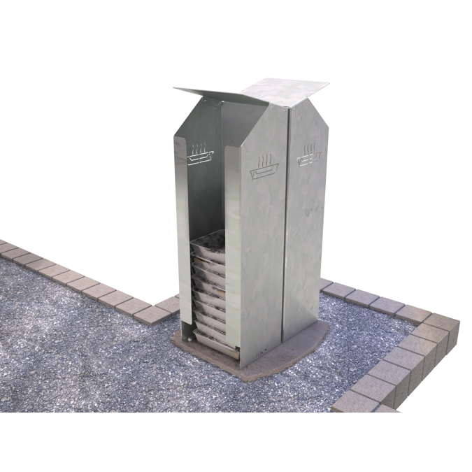 BIM objects - Free download! Reco disp. grill container | BIMobject