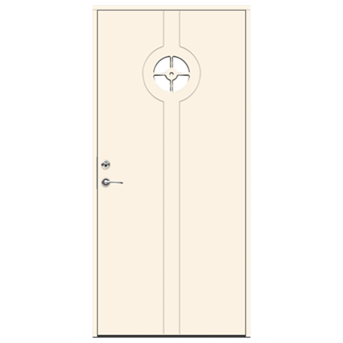 BIM objects - Free download! Exterior Door Character Charmed | BIMobject