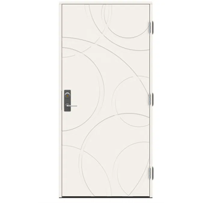 BIM objects - Free download! Exterior Door Character Orion RC3 Burglary ...