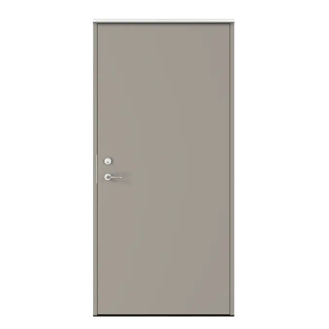 BIM objects - Free download! Exterior Door Character Canvas - Storm ...