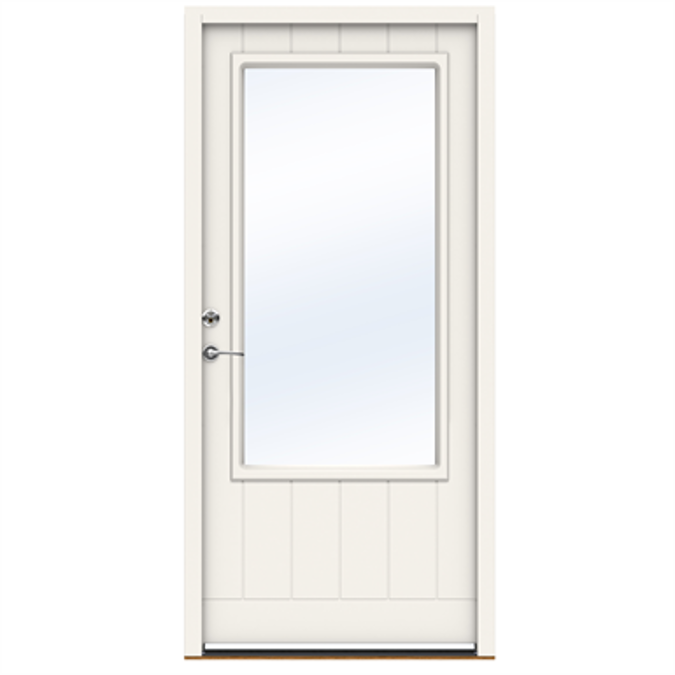 BIM objects - Free download! Exterior Door Function Aral ECO (Inswing ...