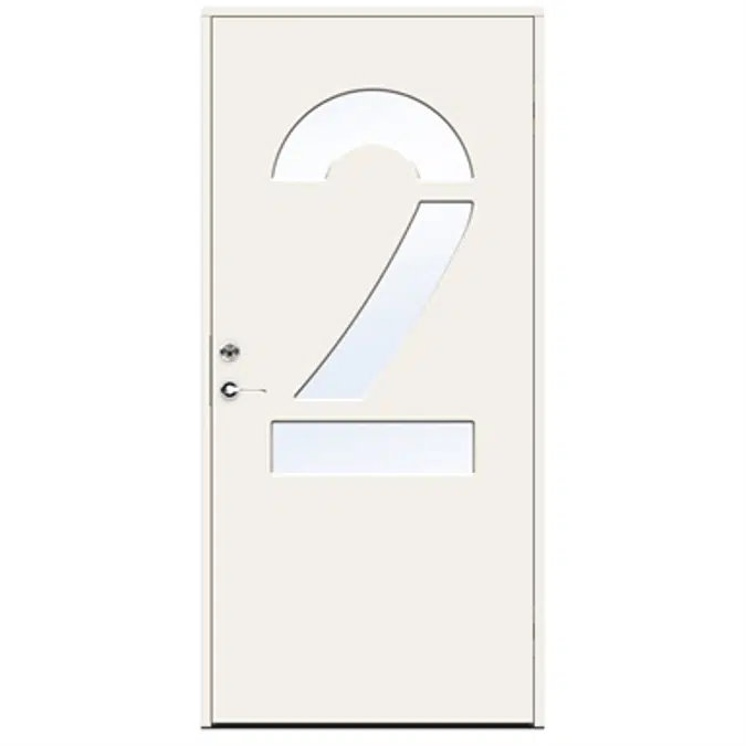 BIM objects - Free download! Exterior Door Character Identity | BIMobject