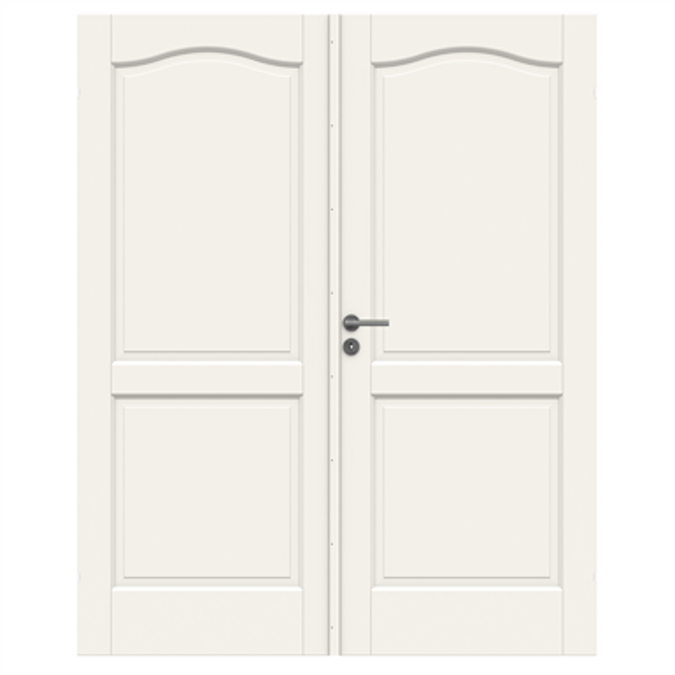 BIM objects - Free download! Interior Door Craft Double - Interior ...