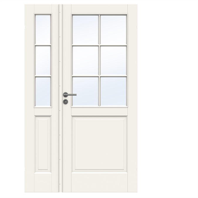 BIM objects - Free download! Interior Door Craft Double - Interior ...