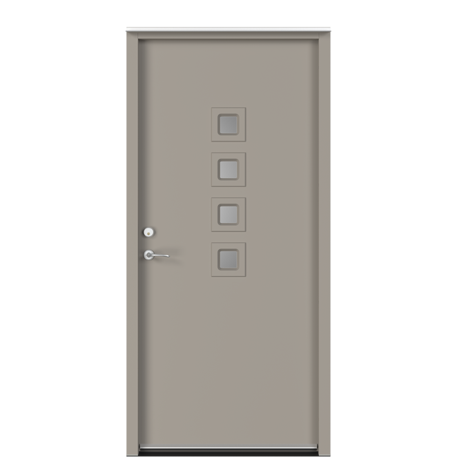 Objetos Bim - Download gratuito Exterior Door Function Michigan - Storm ...