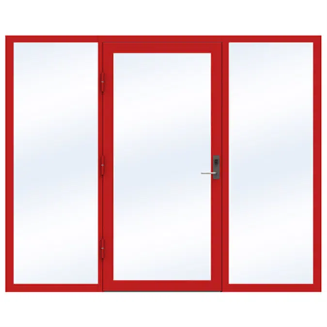BIM objects - Free download! Steel Door SD4220 P50 Single with ...