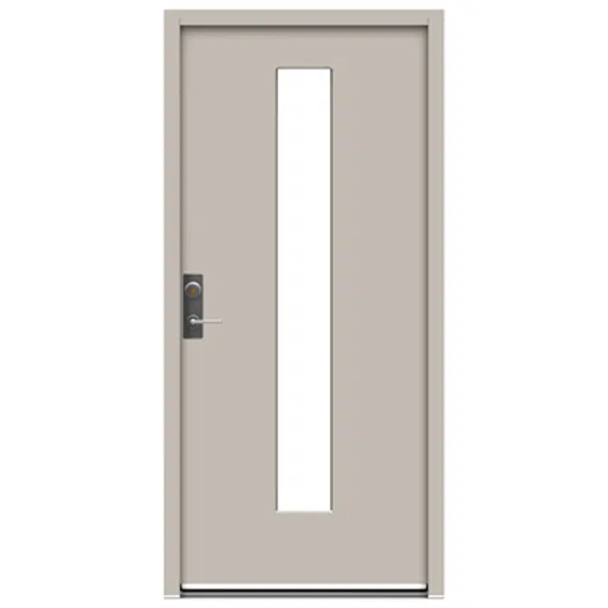 BIM objects - Free download! Exterior Door Character Tower RC3 Burglary ...