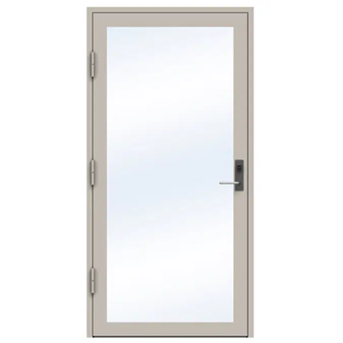 BIM objects - Free download! Steel Door SD4220 P50 Single | BIMobject