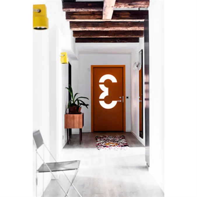 BIM objects - Free download! Exterior Door Character Identity (Inswing ...