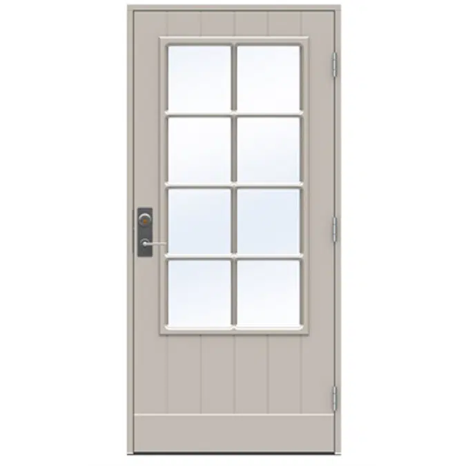 BIM objects - Free download! Exterior Door Function Aral RC3 Burglary ...