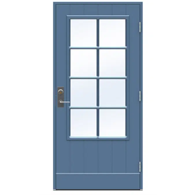 BIM objects - Free download! Exterior Door Function Aral RC3 Burglary ...