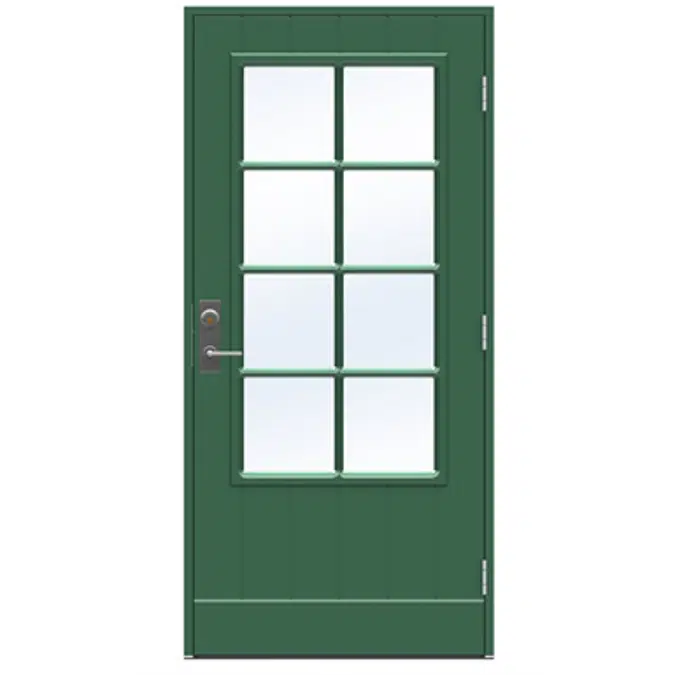 BIM objects - Free download! Exterior Door Function Aral RC3 Burglary ...