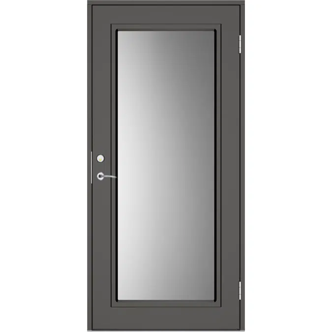 BIM objects - Free download! Exterior Door Function Saimaa Single ...