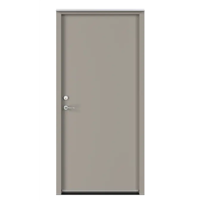 BIM objects - Free download! Exterior Door Character Canvas - Storm ...