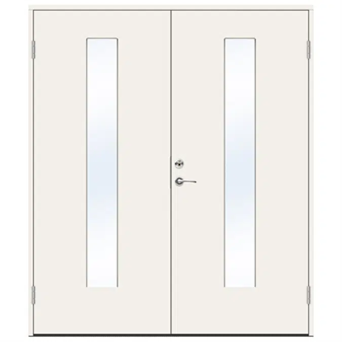 BIM objects - Free download! Exterior Door Character Tower Double ...