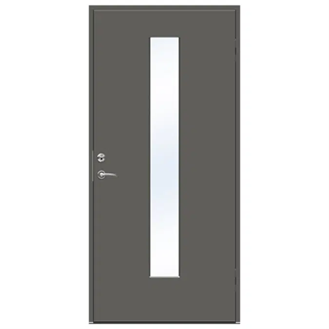 BIM objects - Free download! Exterior Door Character Tower ECO | BIMobject