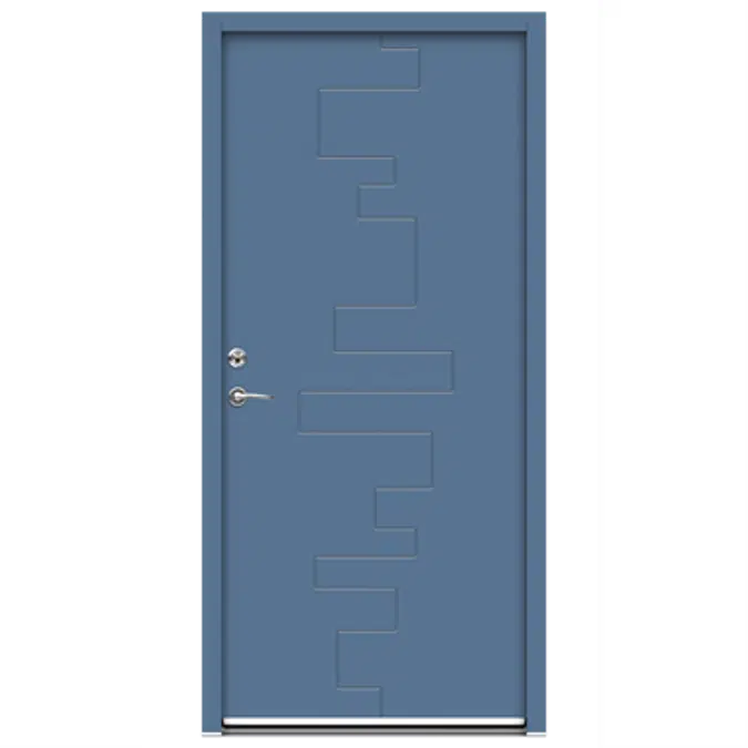 BIM objects - Free download! Exterior Door Character Pictor (Inswing ...