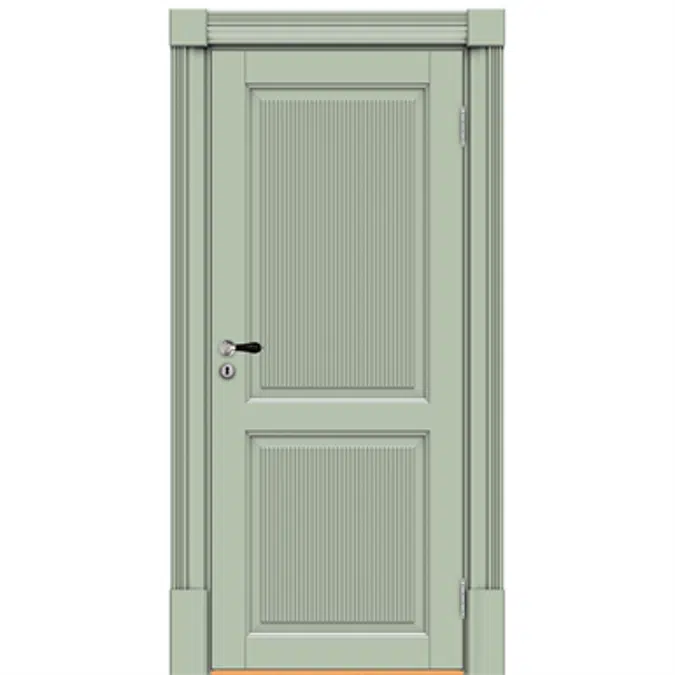 BIM objects - Free download! Interior Door Superior Sekel 7310 Single ...