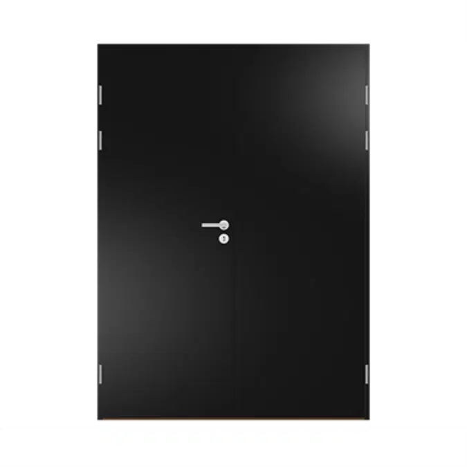 BIM objects - Free download! Interior Door HP S7 Double Equal | BIMobject