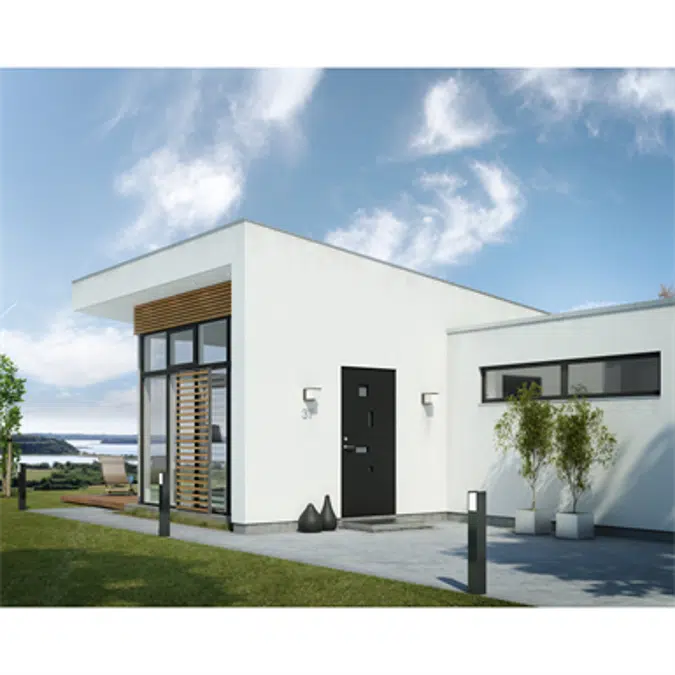 BIM objects - Free download! Exterior Door Character Pulse ECO | BIMobject