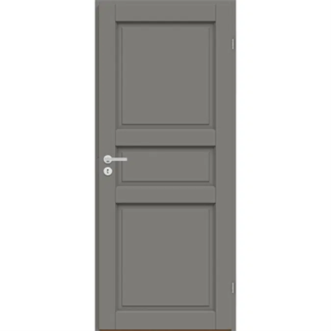 BIM objects - Free download! Interior Door Sound 1DB Single | BIMobject