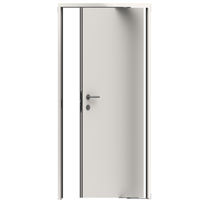 BIM objects - Free download! High Performance - Rotation Door | BIMobject