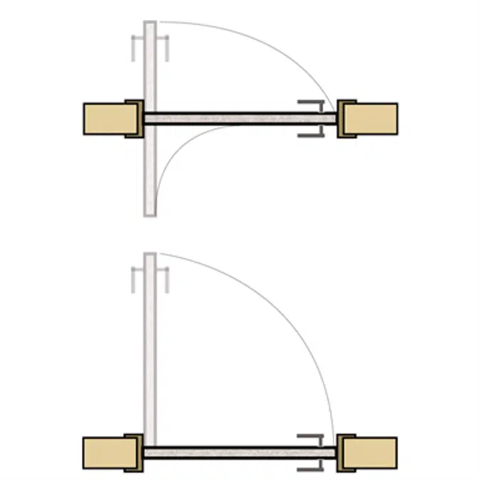 BIM objects - Free download! High Performance - Rotation Door | BIMobject