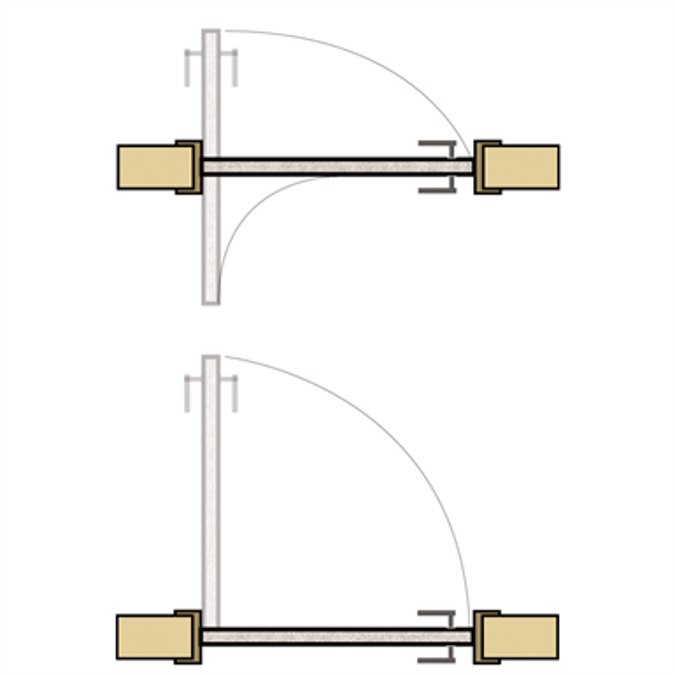 BIM objects - Free download! High Performance - Rotation Door | BIMobject