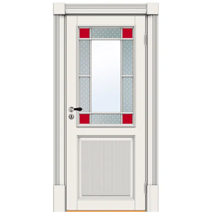 Objetos BIM - ¡Descarga gratis! Interior Door Superior Sekel 7313 ...