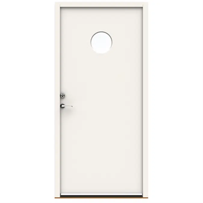 BIM objects - Free download! Exterior Door Character Luna (Inswing ...