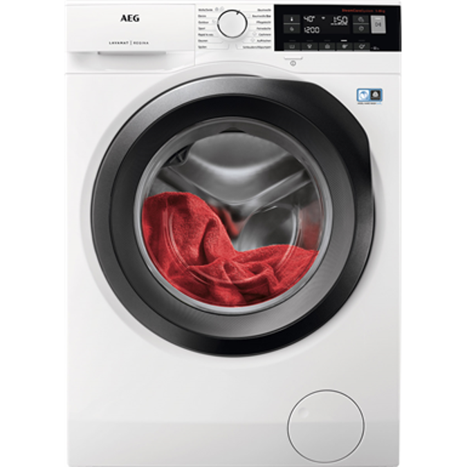 BIM objects - Free download! AEG Free Standing Washer HEC 54 XL White ...
