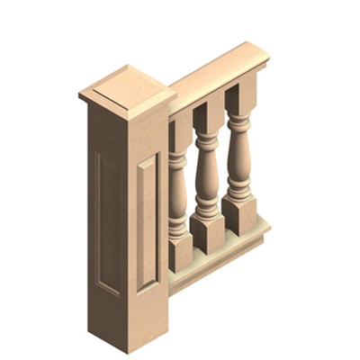 BIM objects - Free download! Construction - Railing | BIMobject