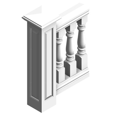 BIM objects - Free download! Construction - Railing | BIMobject