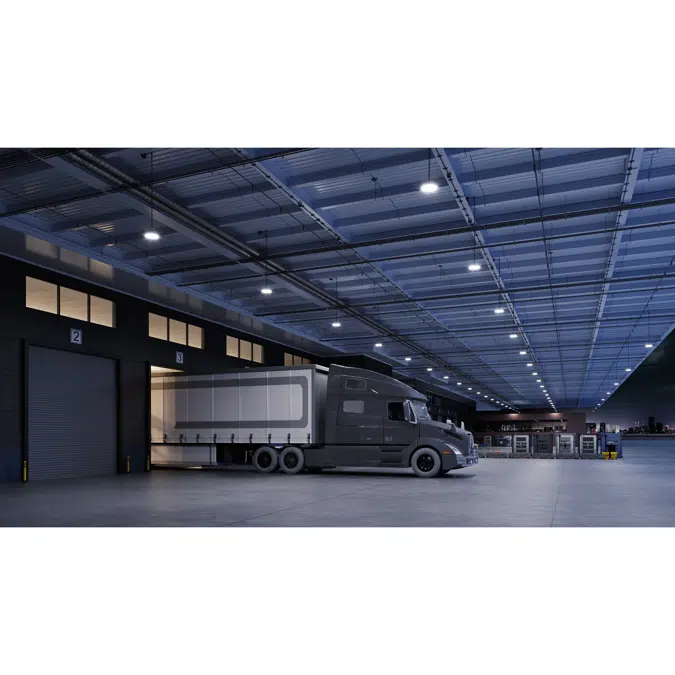 Objetos BIM - ¡Descarga gratis! Metalux EZBY Select LED High Bay | BIMobject