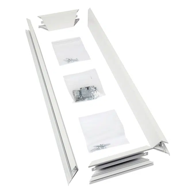 Objetos BIM - ¡Descarga gratis! Metalux Regress Mount & Uplift Accessory Kit | BIMobject