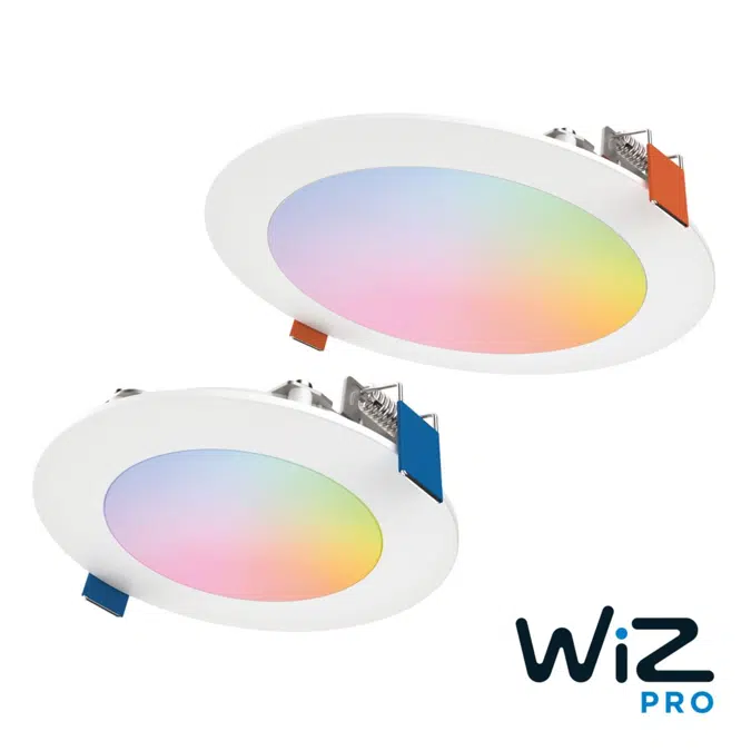 BIM objects - Free download! HLB Smart Wi-Fi Slim Canless Downlight WiZ ...