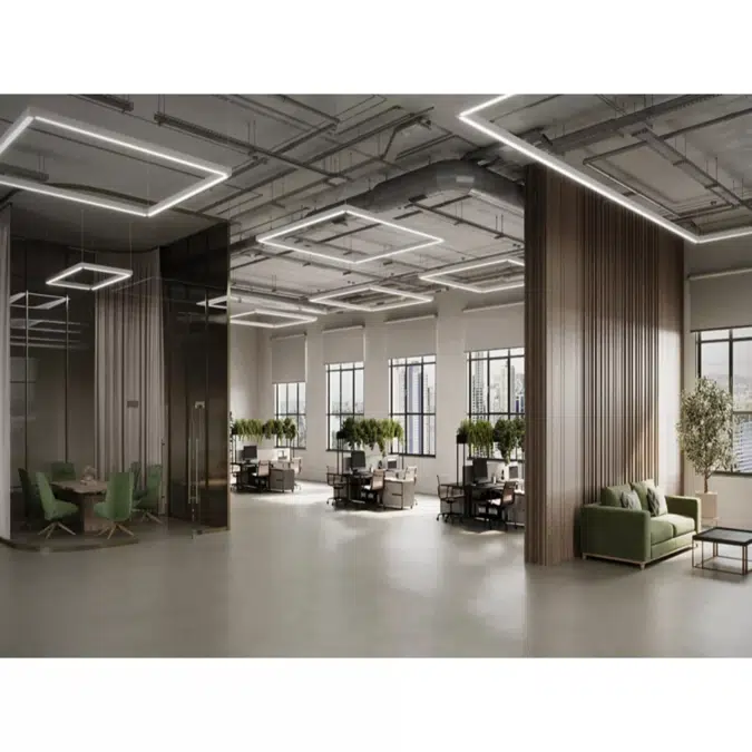 BIM nesneleri - Ücretsiz indirin! Corelite Continua SQ2 Recessed ...