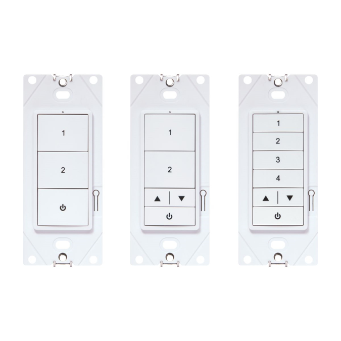 BIM objects - Free download! WaveLinx Lite™ Line Voltage Wallstation ...