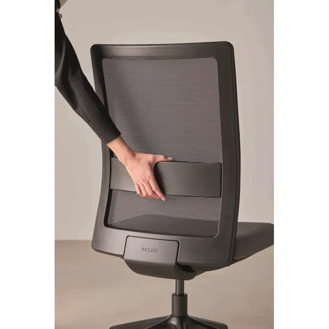 BIM objects - Free download! ITP0020 - Task chair with synchro ...