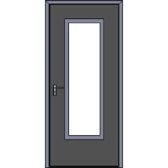 BIM objects - Free download! ARMORTEX® Bullet Resistant Hollow Metal ...