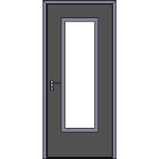 BIM objects - Free download! ARMORTEX® Bullet Resistant Hollow Metal ...