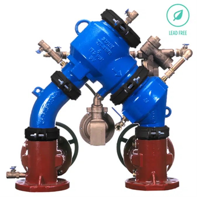 BIM objects - Free download! 475DA Reduced Pressure Principle Detector ...