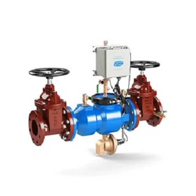 BIM objects - Free download! Wilkins 375W1 Connected Backflow Preventer ...