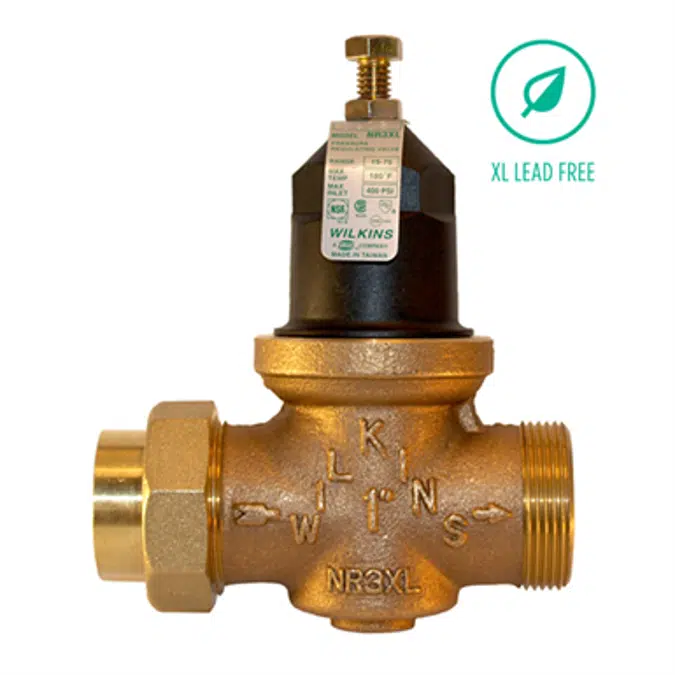 BIM objects - Free download! NR3XL Water Pressure Reducing Valve with ...