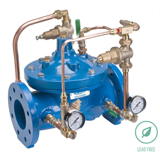 BIM objects - Free download! ZW209BP Pilot Operated Water Pressure ...