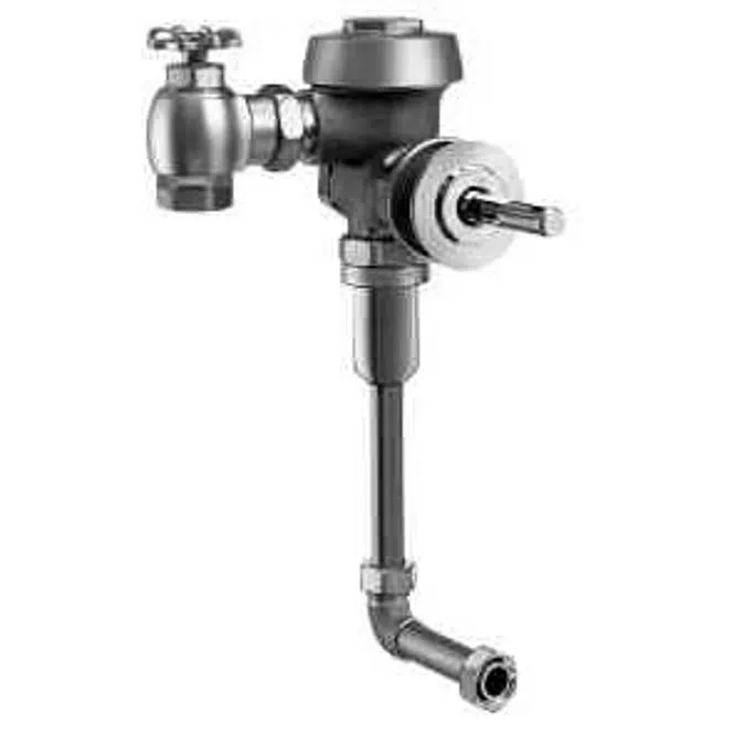 BIM objects - Free download! Royal® 195 Concealed Manual Urinal ...