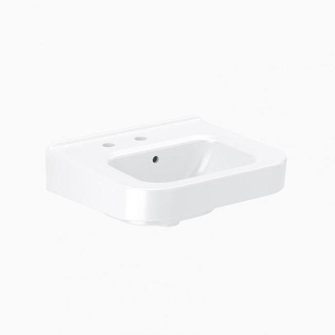 Objetos BIM - ¡Descarga gratis! SS 3206 Vitreous China Wall-Mounted Ledgeback Lavatory | BIMobject