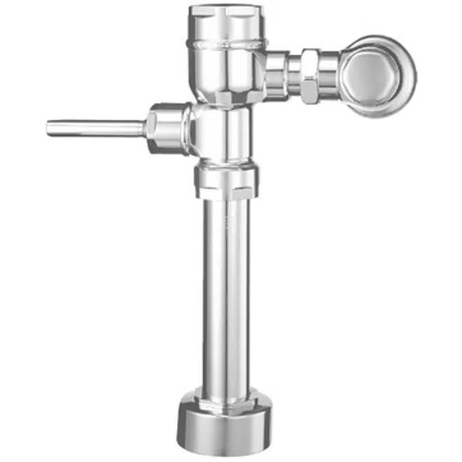 BIM objects - Free download! Crown II 111 Piston Manual Flushometer ...