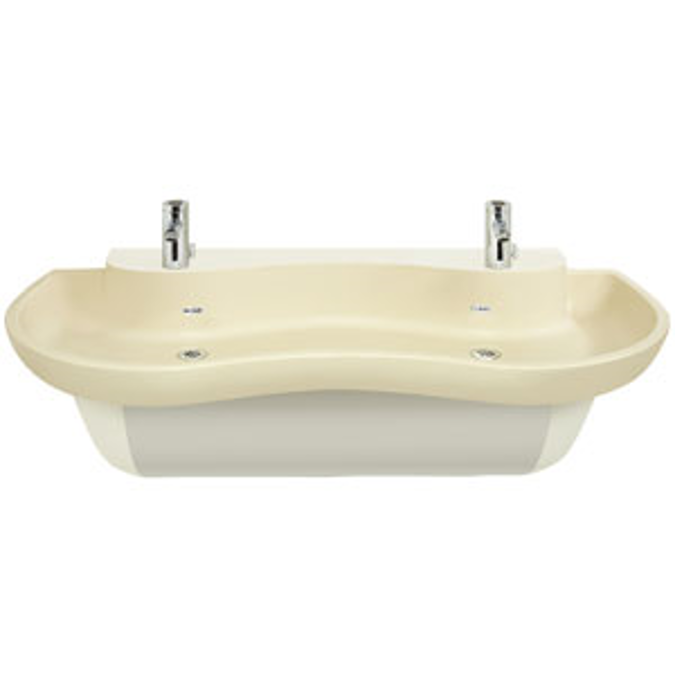 BIM objects - Free download! ELS-72000 Two Station Solid Surface ...